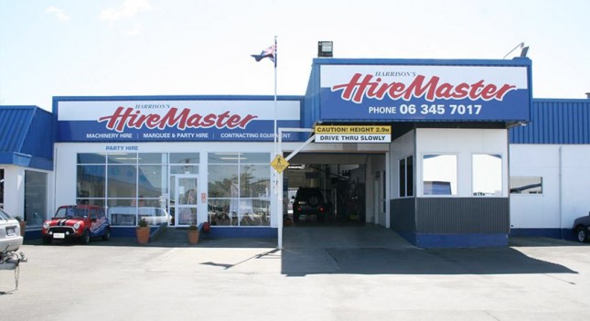 Harrisons HireMaster Wanganui | 100% Locally Owned and Operated
