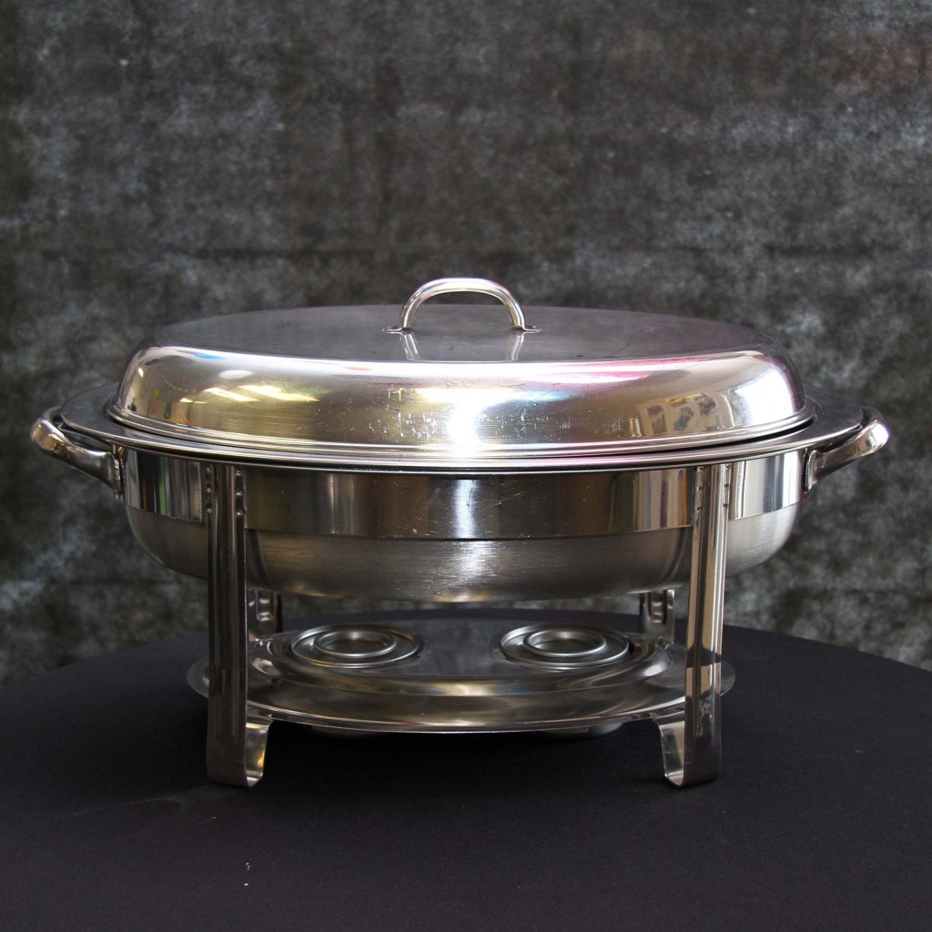 Chaffing Dish Oval (Incls Fuel) | Harrisons HireMaster Wanganui