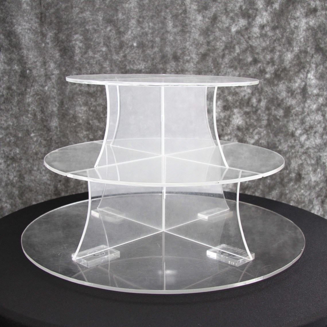 Cupcake Stand Perspex (3 Tier) | Harrisons HireMaster Wanganui