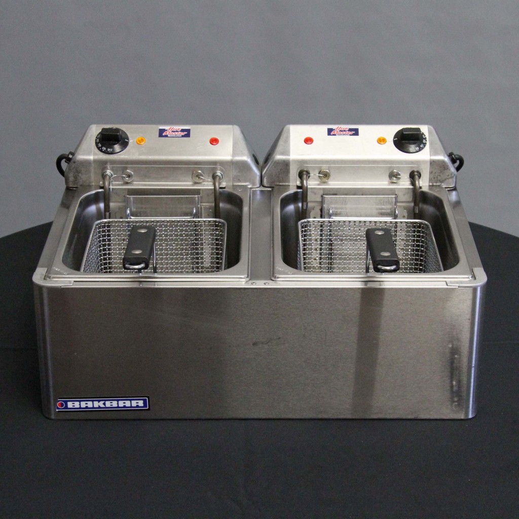 Deep Fryer Double on Stand | Harrisons HireMaster Wanganui