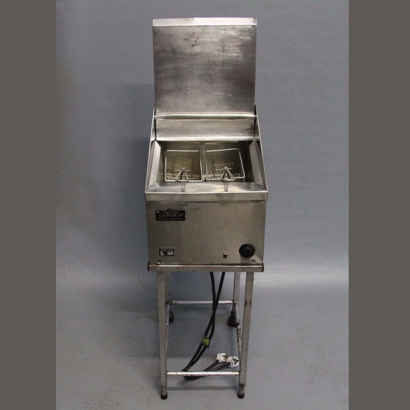 Deep Fryer Double on Stand | Harrisons HireMaster Wanganui